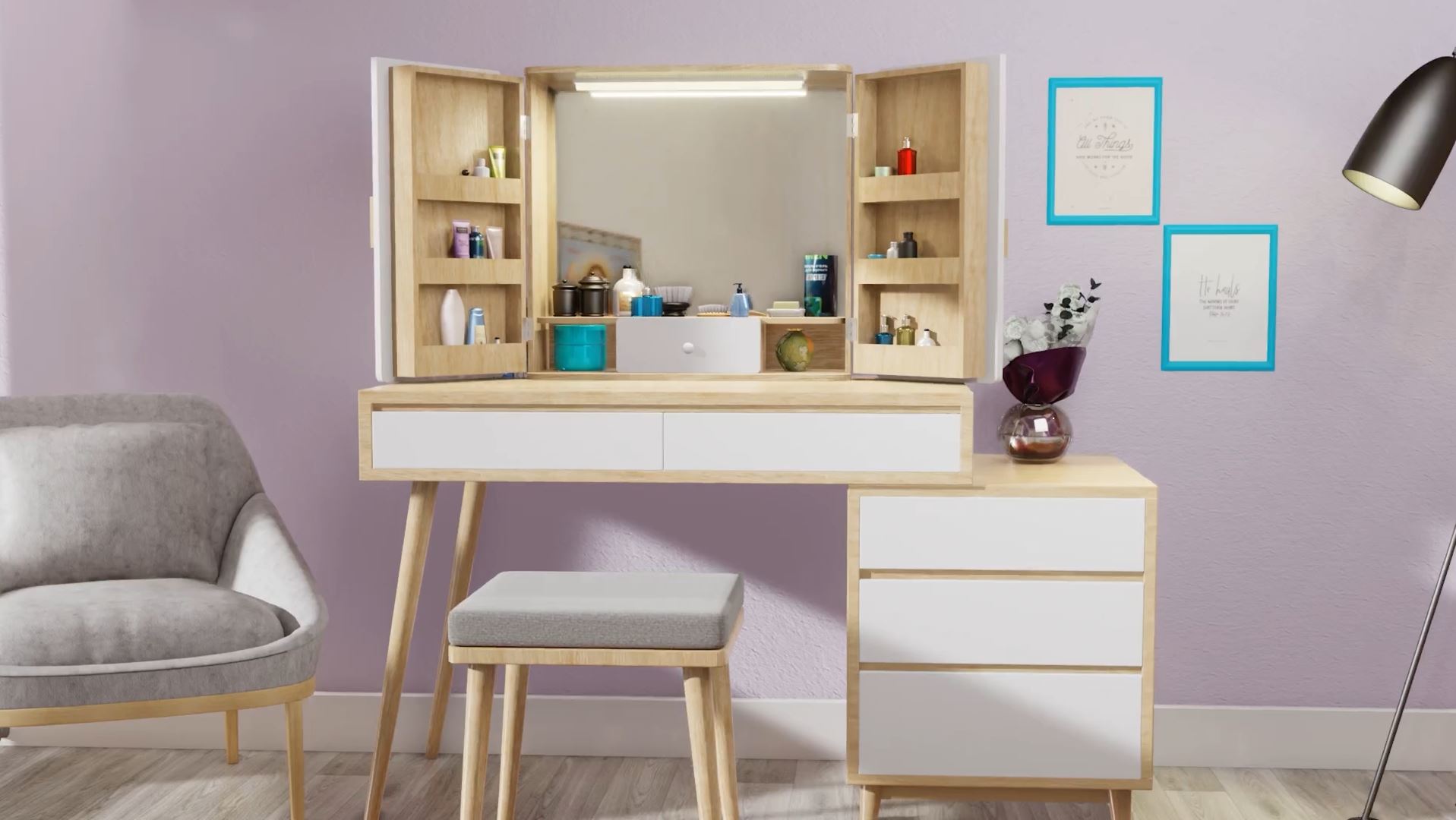 Furniture Visualization - Null Station